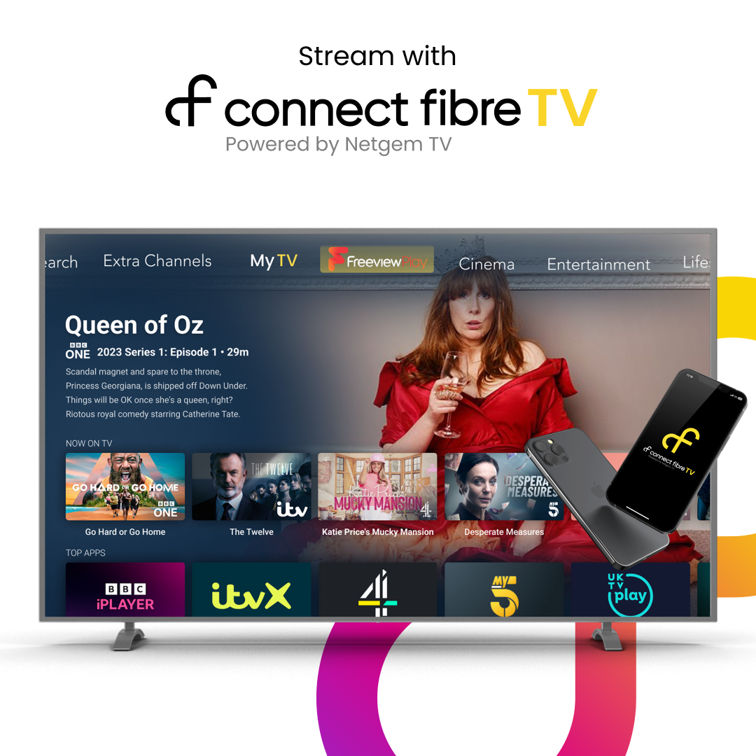 Connect Fibre TV Switches On