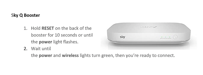 Sky Q Troubleshooting