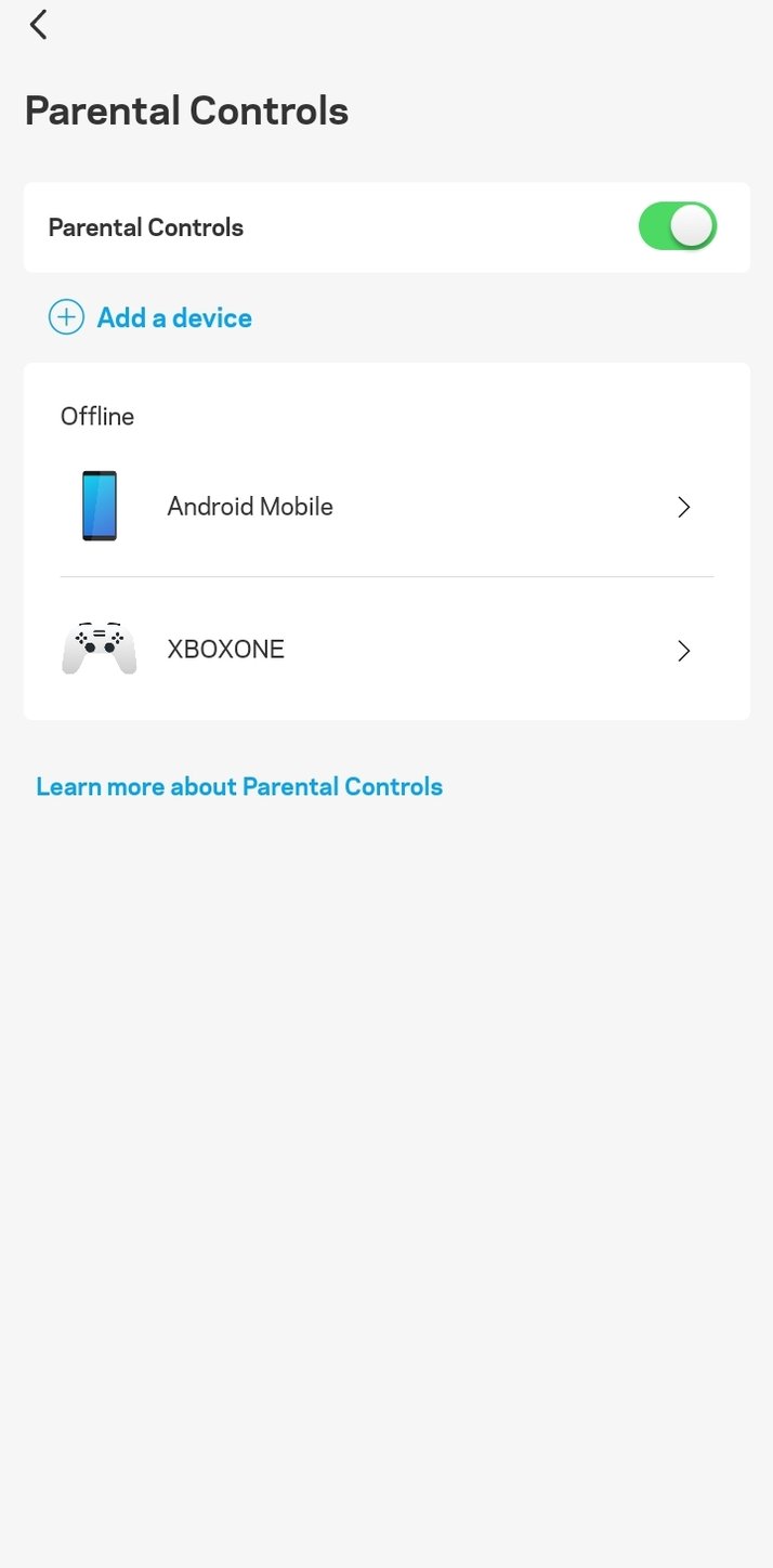 How to setup parental controls