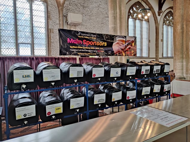 Connect Fibre Sponsors Sutton Beer Festival