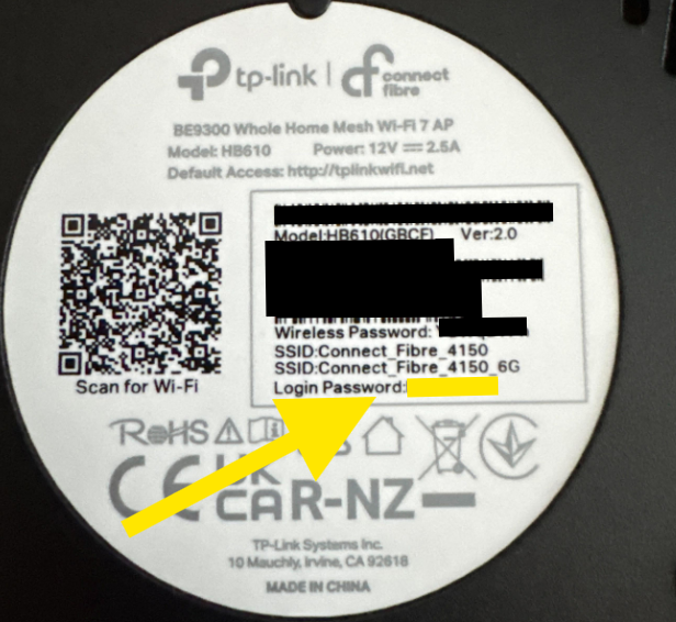 How do I access the Web Portal/GUI for my TP Link Router